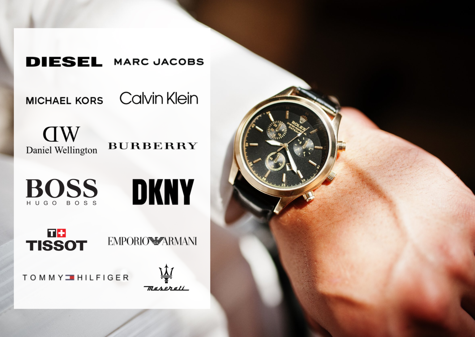 Wholesale Watches for Men - 100% Authentic Branded Watches